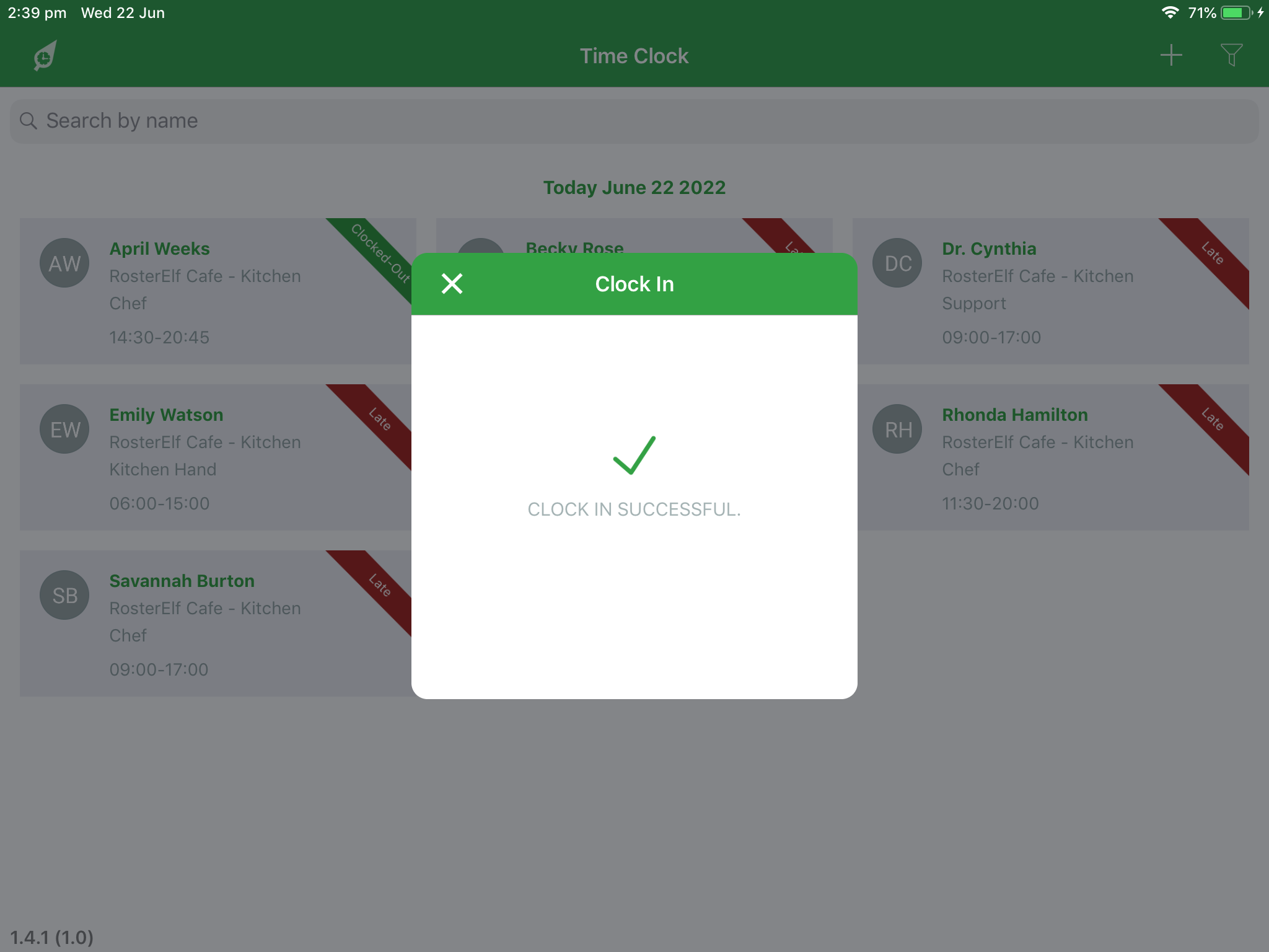 Downloading and Setting up the Time Clock App – RosterElf Customer Support